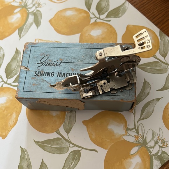 griest | Other | Vintage Attachment For A Sewing Machine Its A Ruffler ...